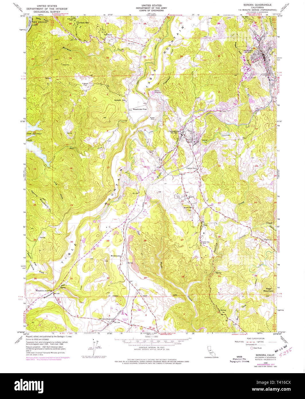 Map of sonora hi-res stock photography and images - Alamy