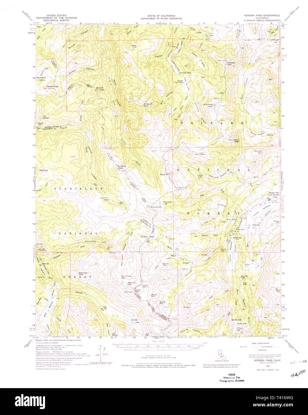 Sonora map Cut Out Stock Images & Pictures - Alamy