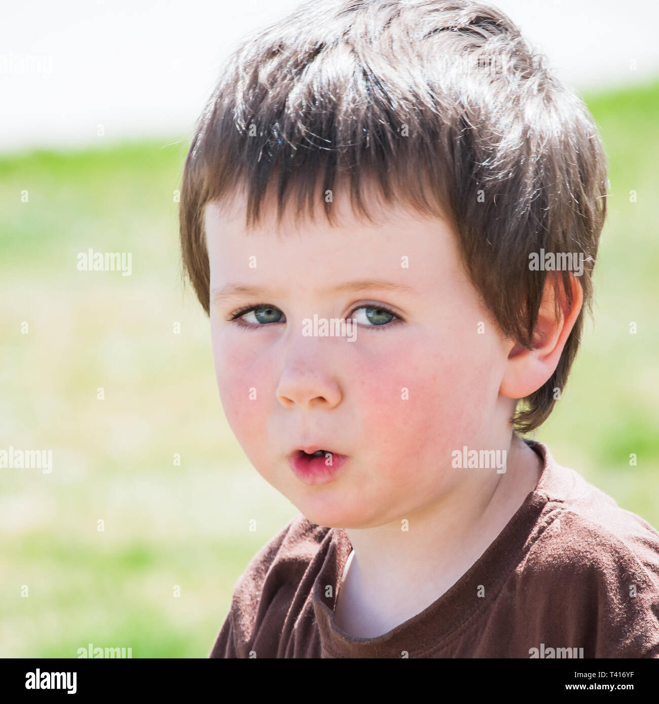 Questioning son hi-res stock photography and images - Alamy
