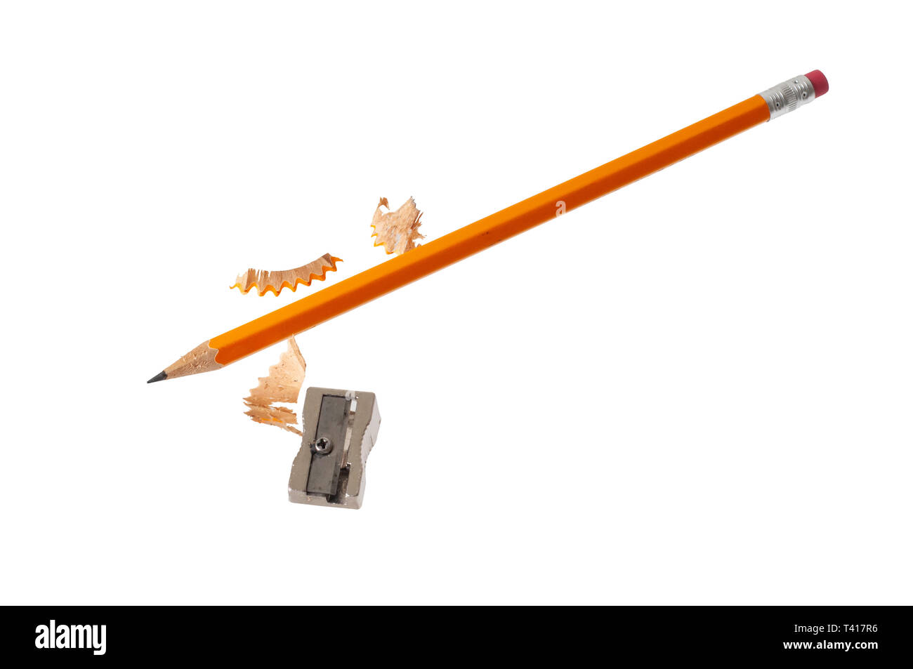 Sharpened pencil hand hi-res stock photography and images - Alamy