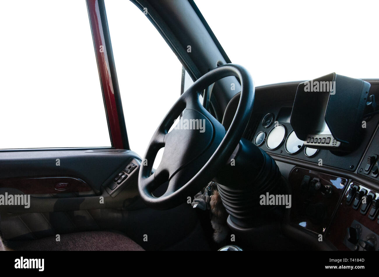 Transport lorry cab interior hi-res stock photography and images - Alamy
