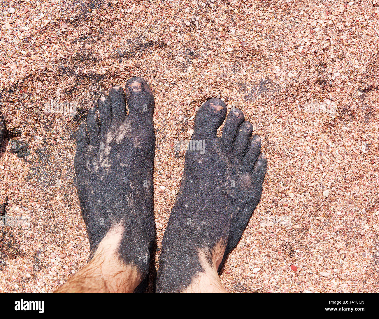 Dirty feet hi-res stock photography and images - Alamy