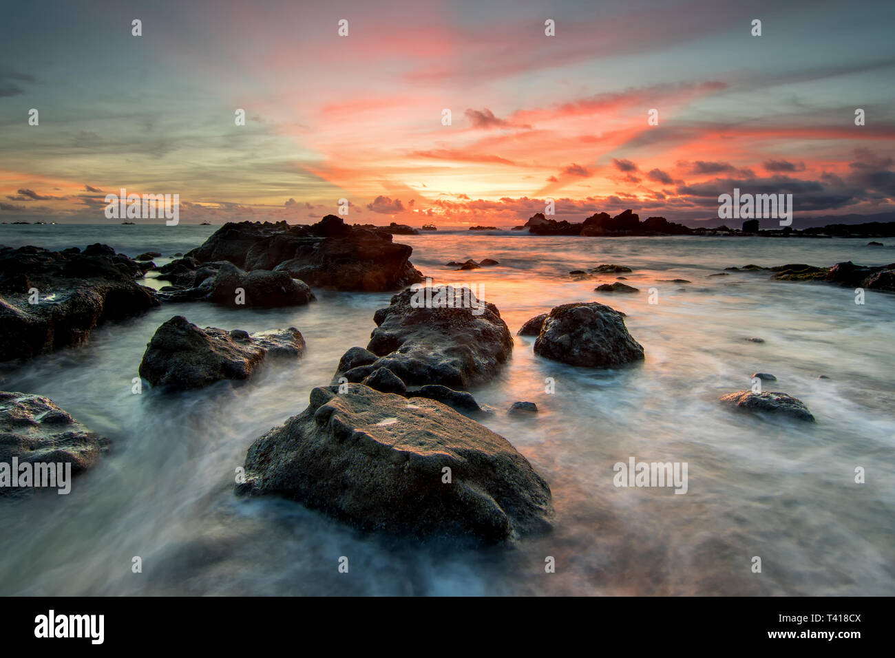 Beach in west java hi-res stock photography and images - Alamy