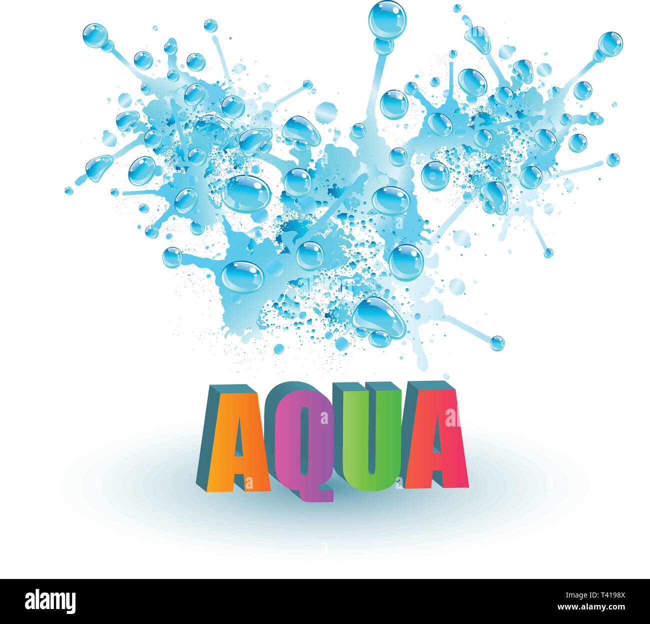 Splash and spa Stock Vector Images - Alamy