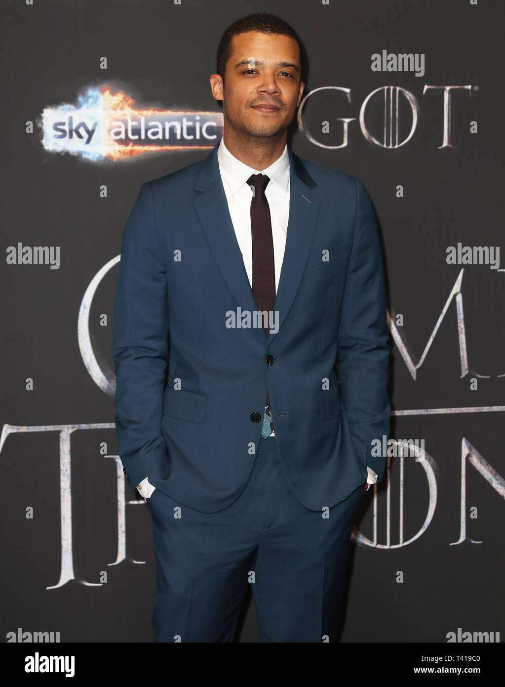 Jacob Anderson attending the Game of Thrones Premiere, held at ...