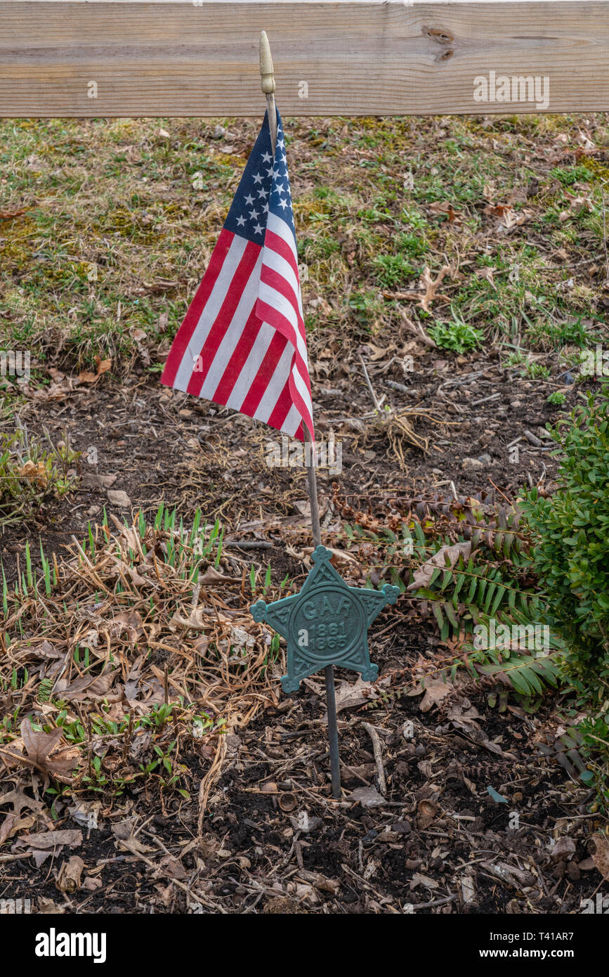 Perkasie, PA - April 7, 2019: The Grand Army of the Republic (GAR ...