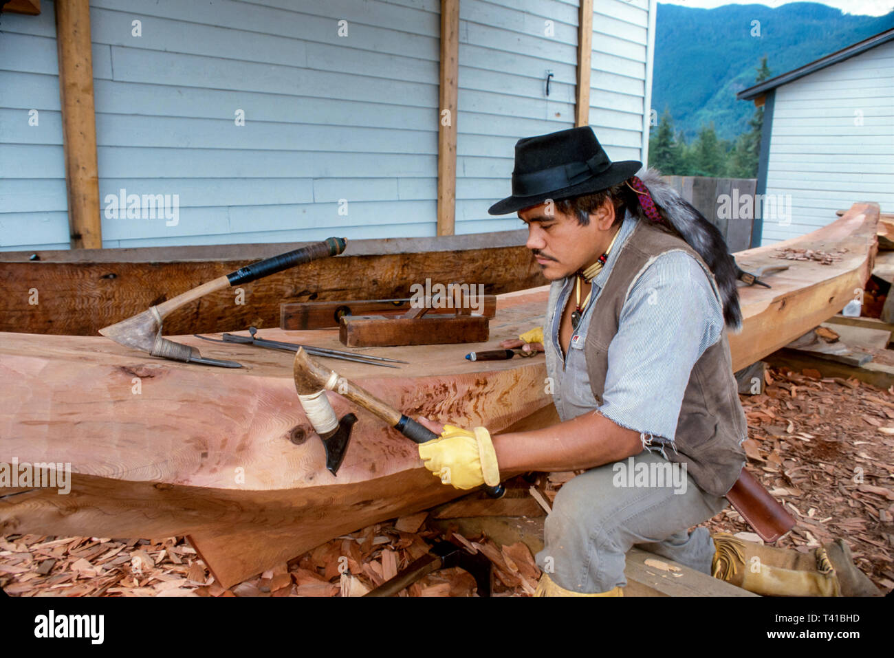 Native alaskan person alaska hi-res stock photography and images - Alamy