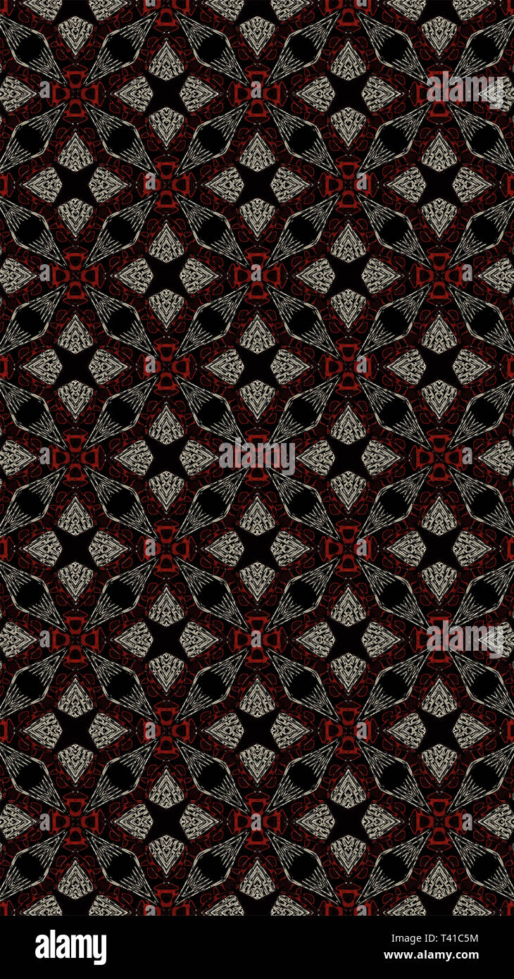 Ornate geometric pattern and abstract multicolored background Stock ...