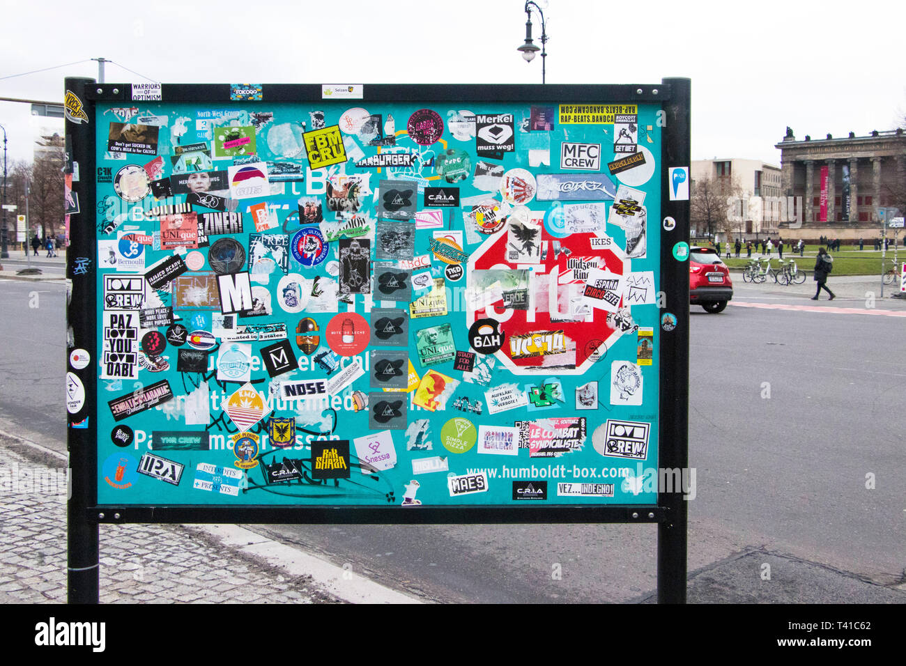 Stickers and flyers hi-res stock photography and images - Alamy