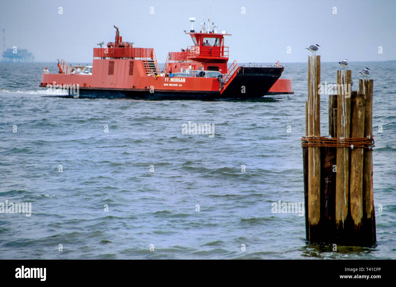 Dauphin island ferry hi-res stock photography and images - Alamy