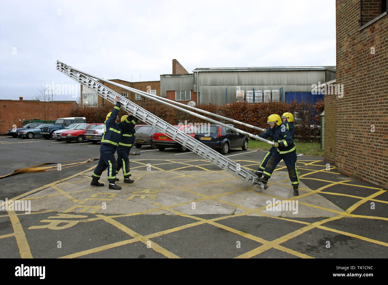 Fire station training tower hi-res stock photography and images - Alamy