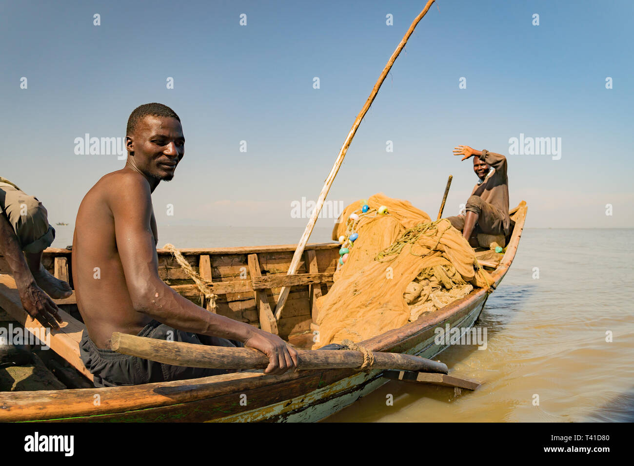 Luo fishing boat hi-res stock photography and images - Alamy