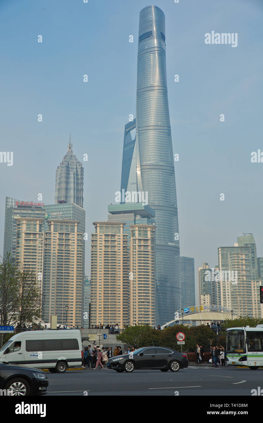 Shanghai China Central area Stock Photo - Alamy