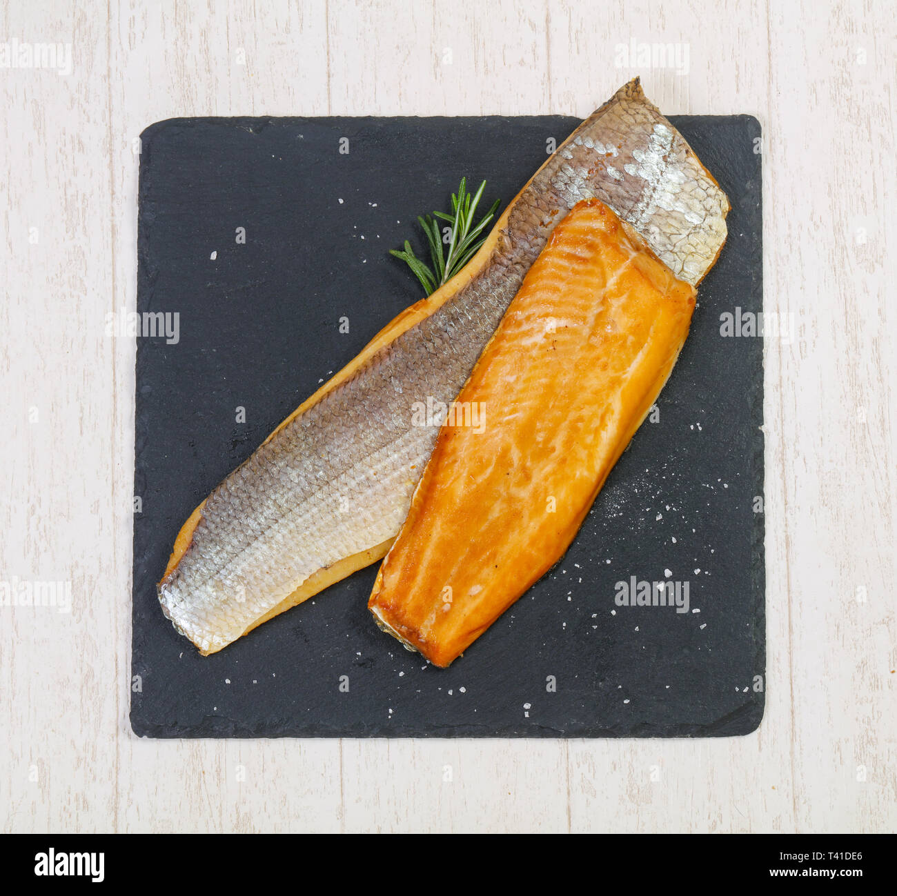 Smoked salted Whitefish with spices Stock Photo - Alamy