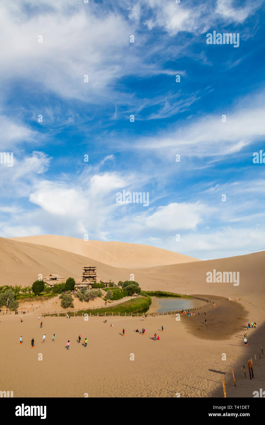 Crescent moon spring china hi-res stock photography and images - Alamy