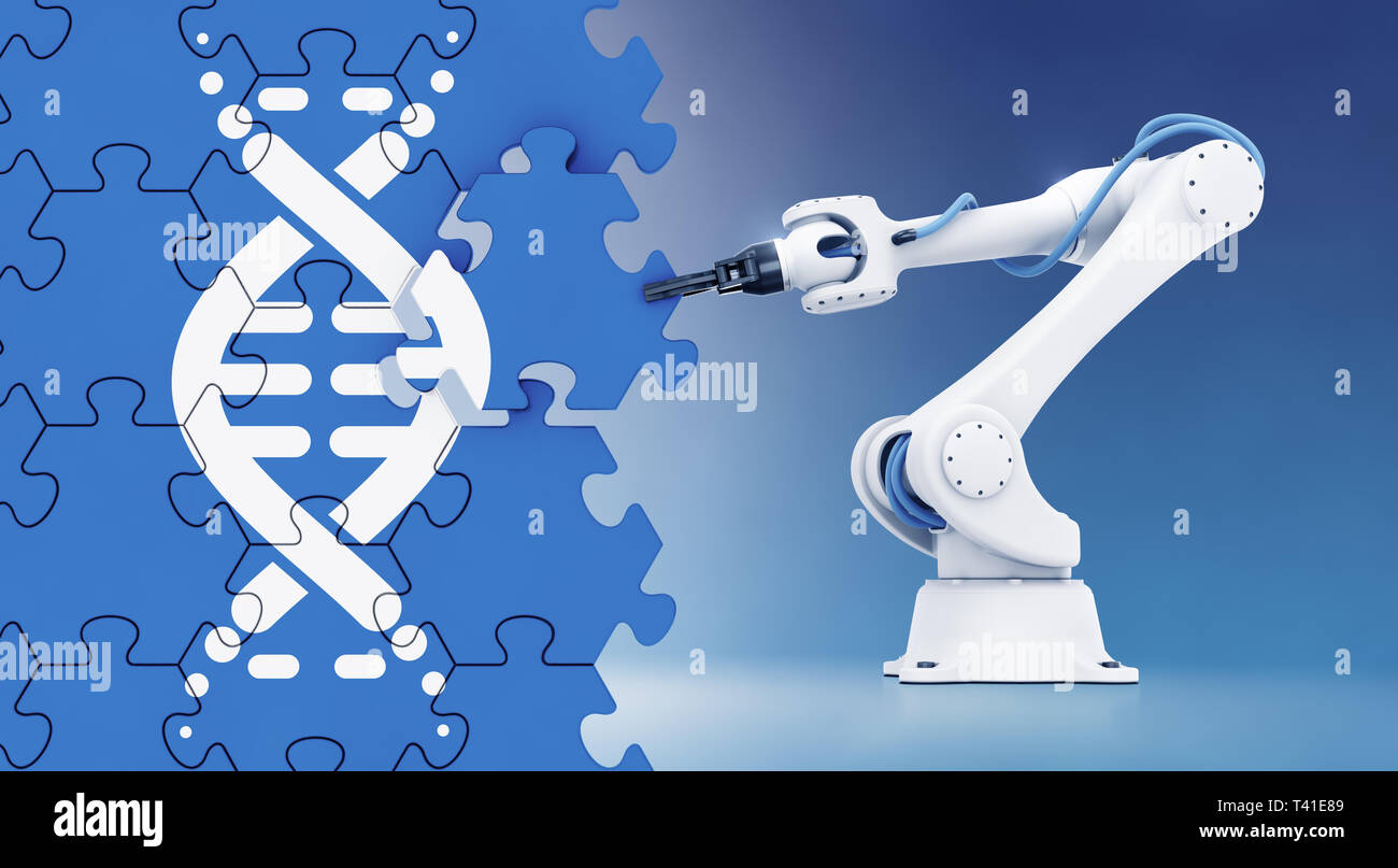 Automated Genetic Engineering Stock Photo - Alamy