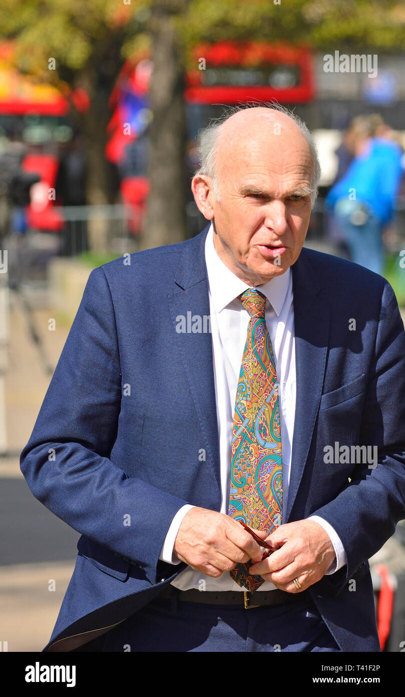 Vince cable 2019 hi-res stock photography and images - Alamy