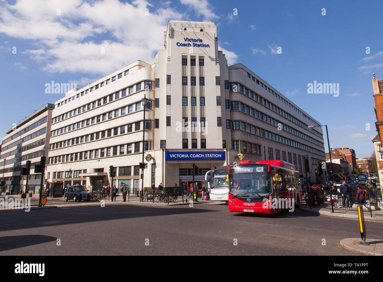 Victoria Coach Station, Buckingham Palace Road, London, England, United ...