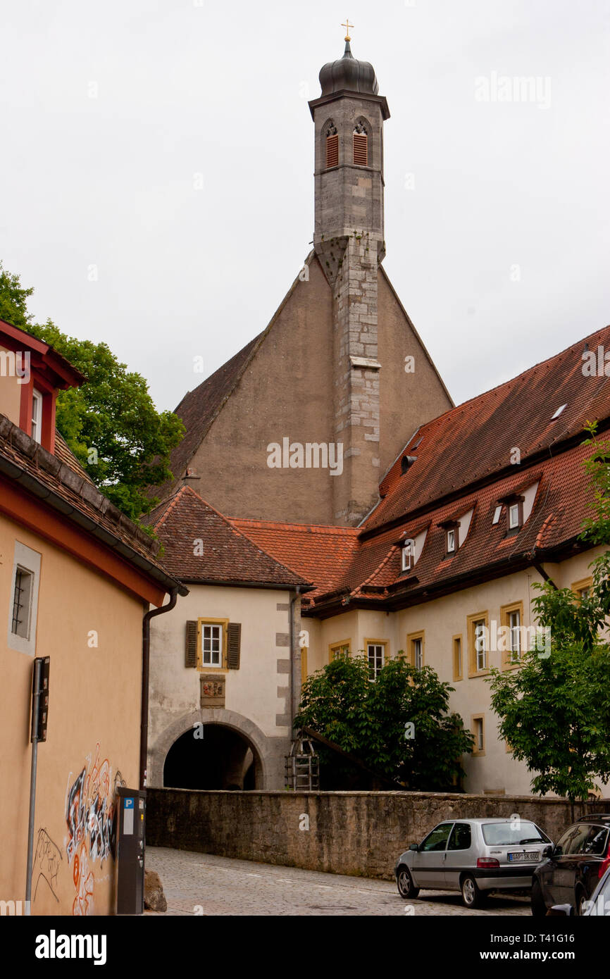 St. John's Church, Rothenburg ob der Tauber] Stock Photo - Alamy