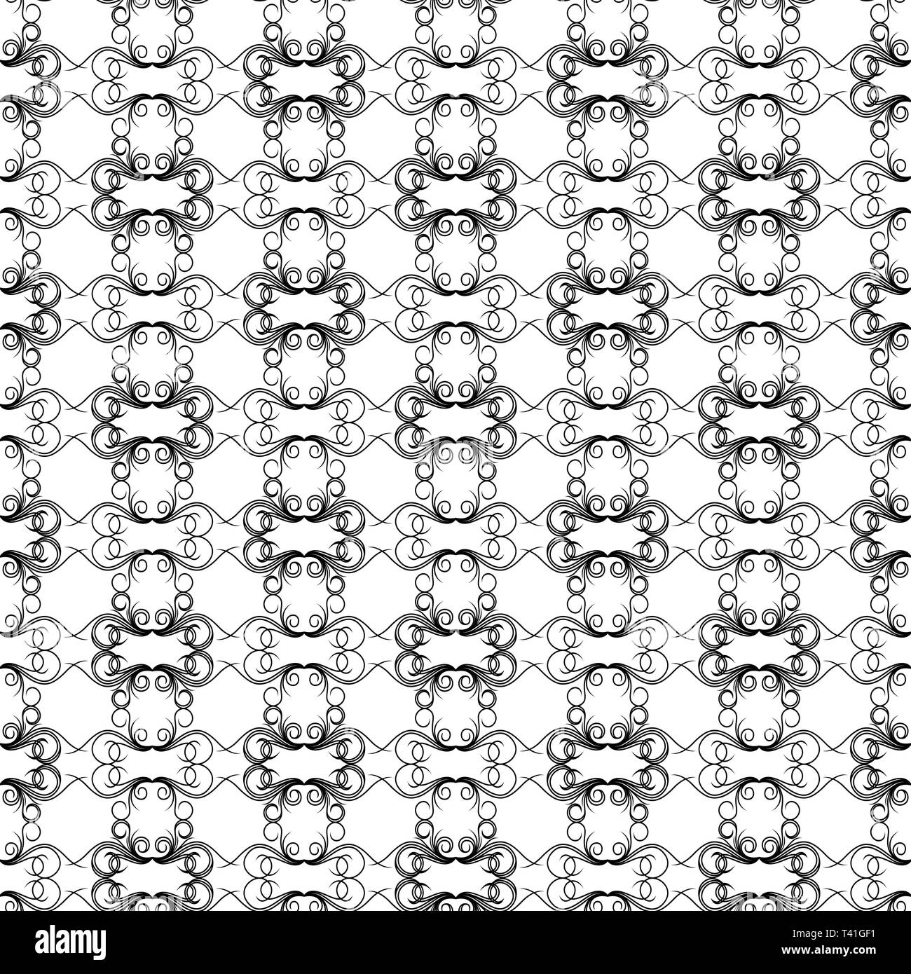 Continuous lines and curves Stock Vector Images - Alamy