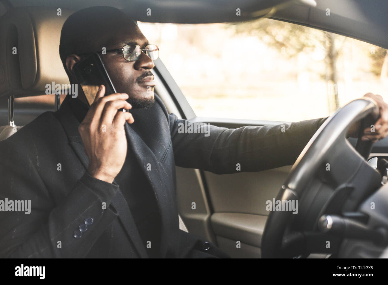 Hasty executive hi-res stock photography and images - Alamy