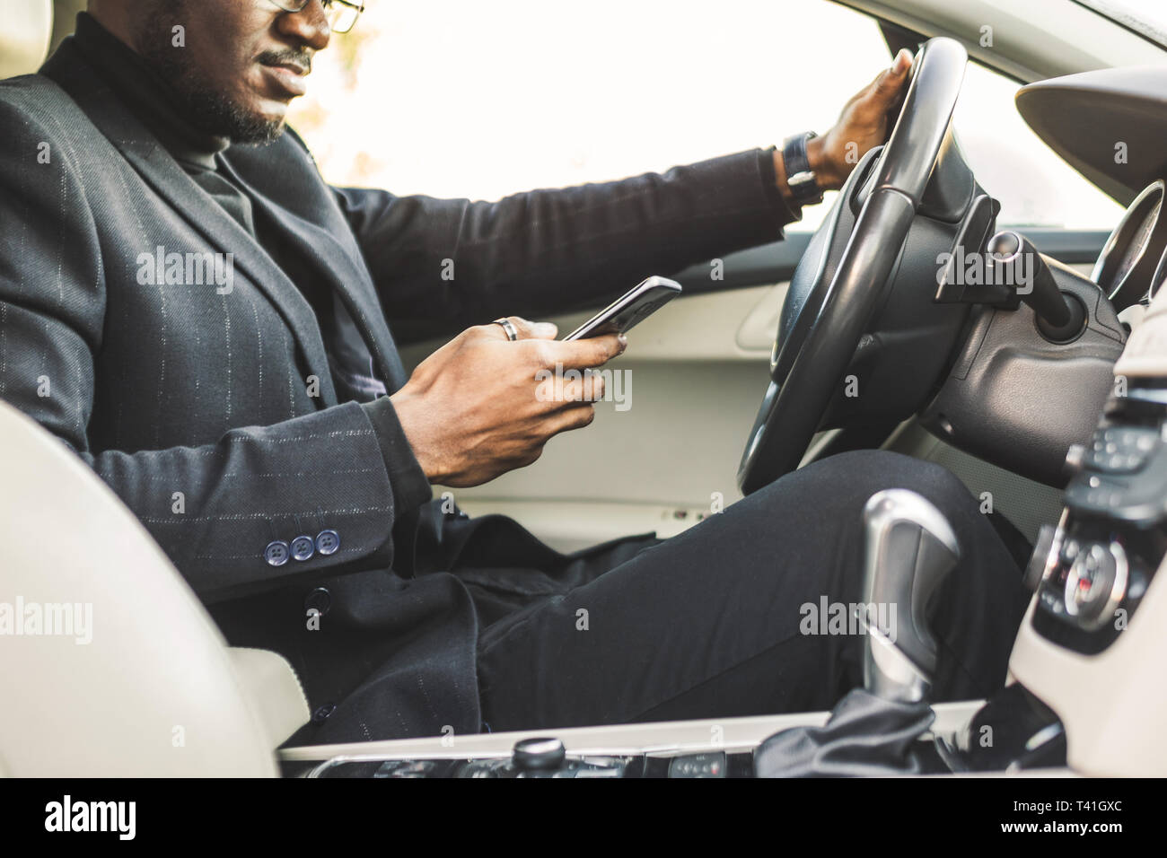 Hasty executive hi-res stock photography and images - Alamy
