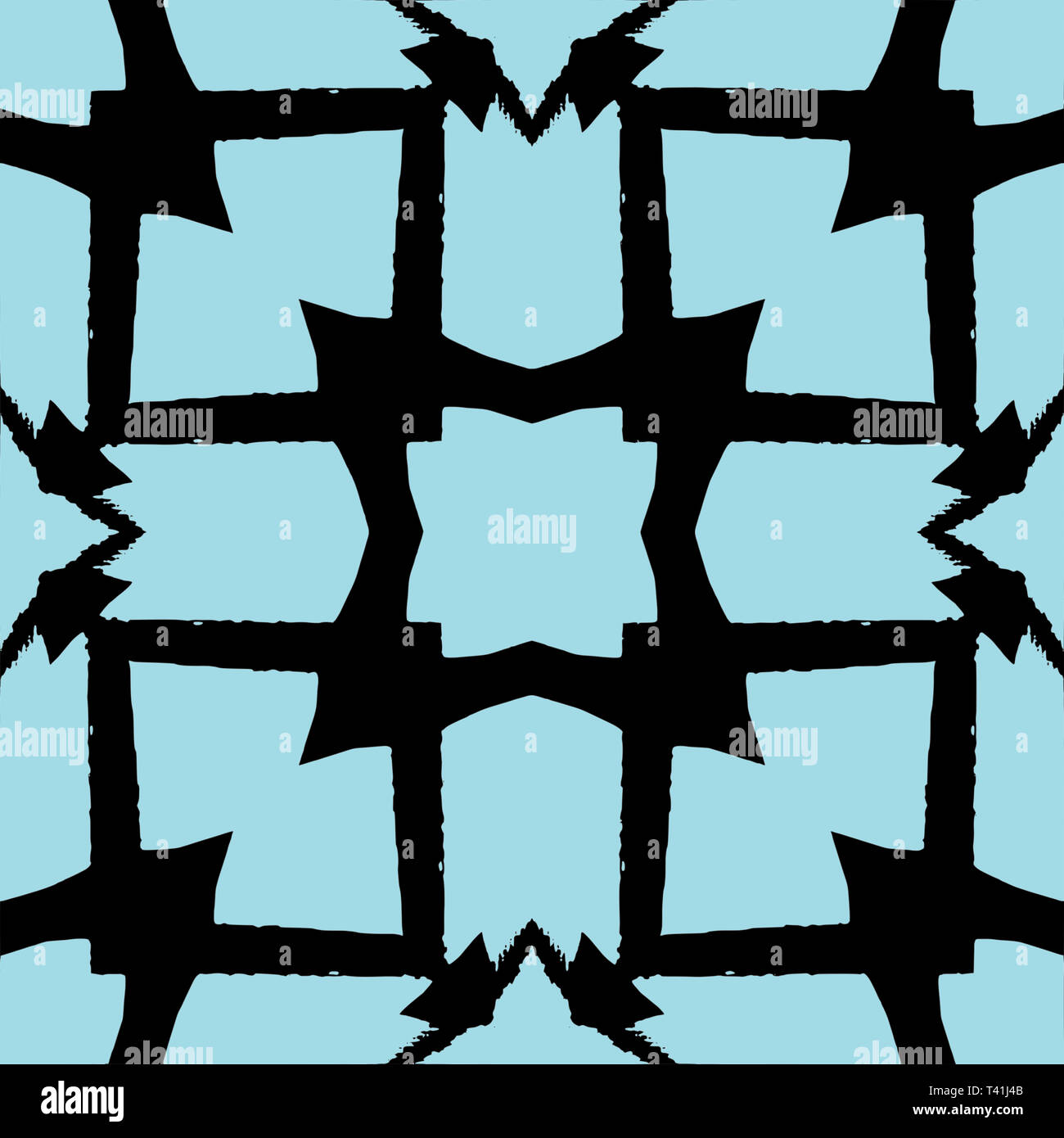 Pattern tile, ornate geometric pattern and two-tone abstract background ...