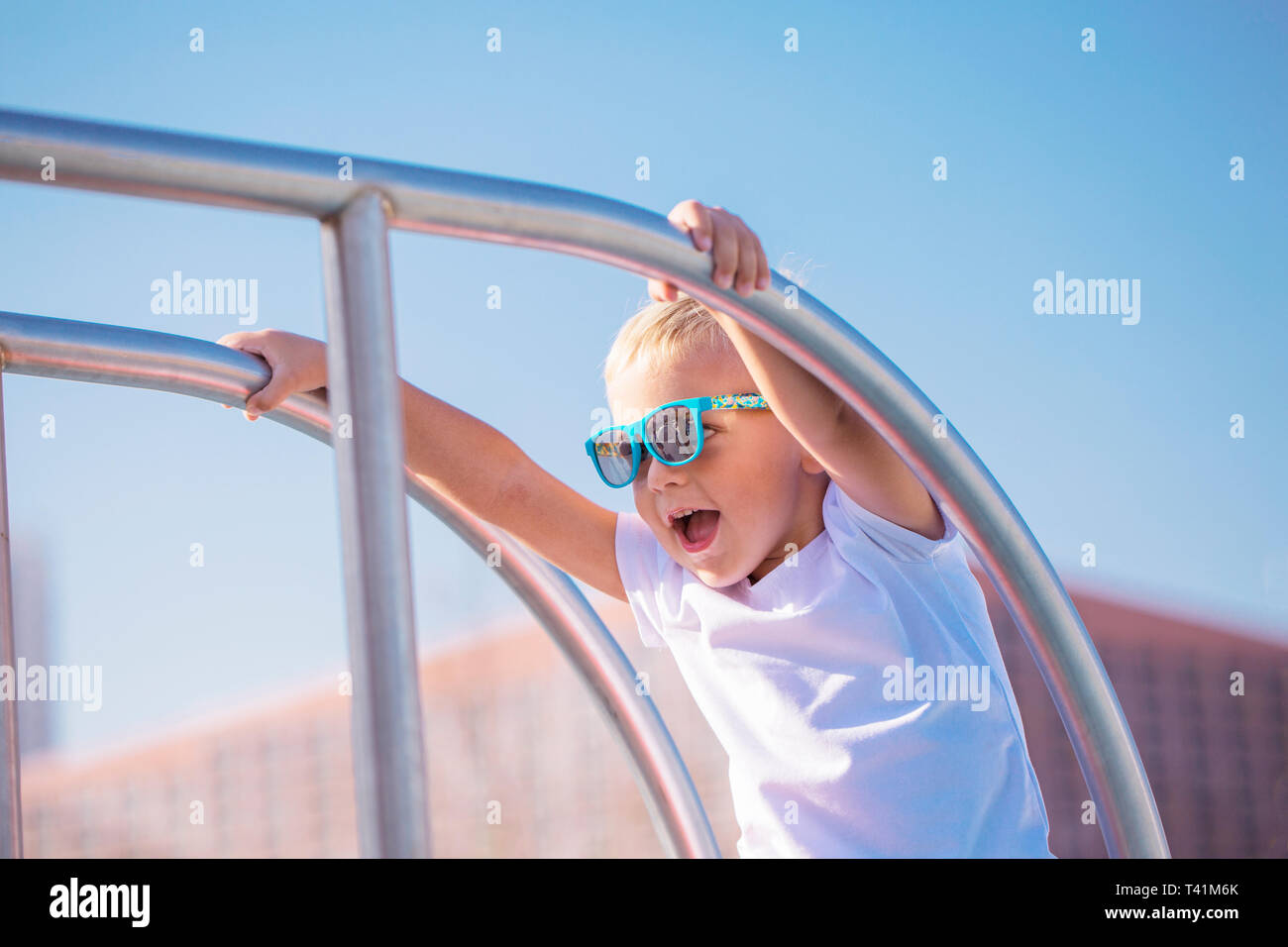 Diverse children playground summer hi-res stock photography and images ...