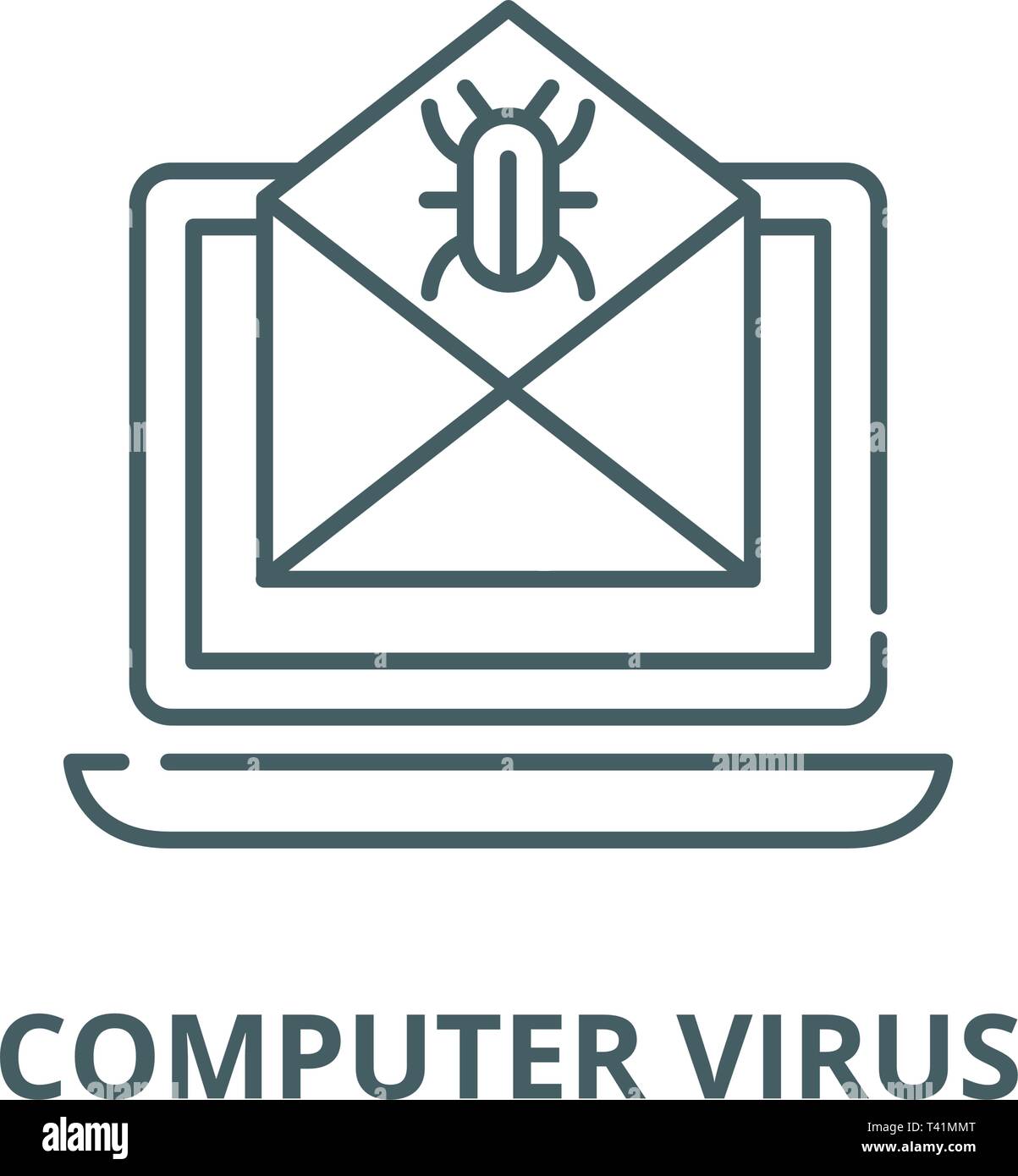 Computer Virus Symbol