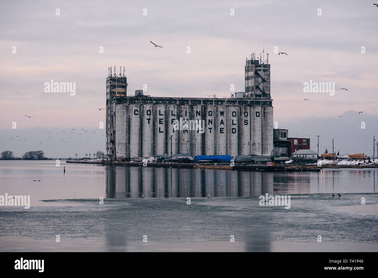 Collingwood terminals lake front, Ontario, Canada Stock Photo - Alamy