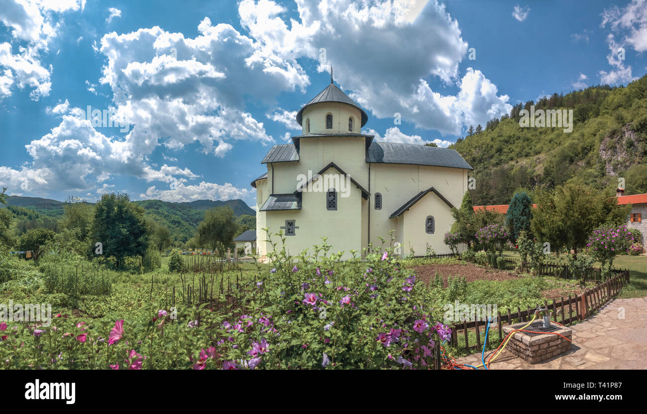 Moraca Monastery in Montenegro Stock Photo - Alamy