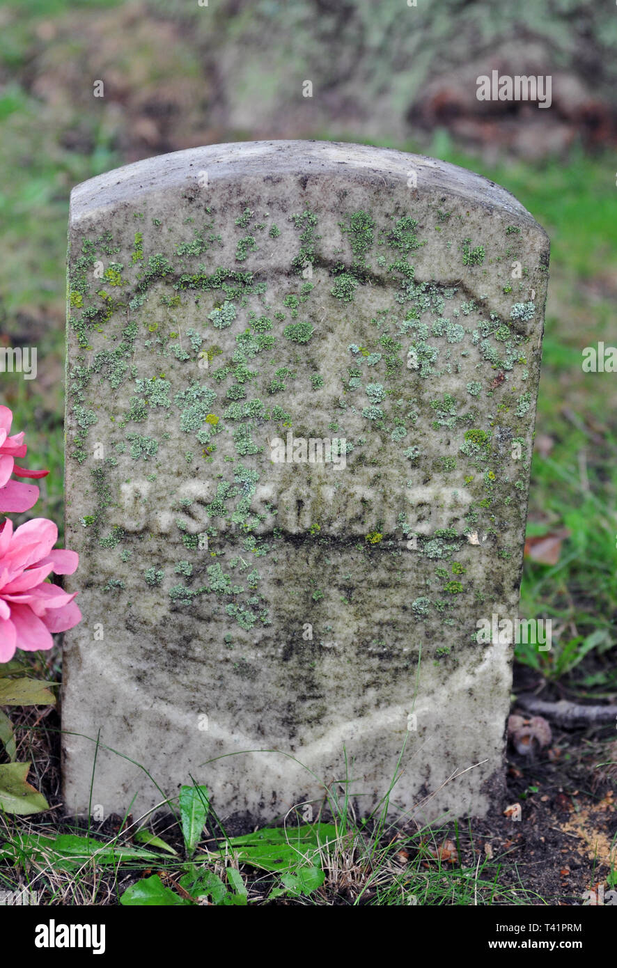 American civil war cemetery hi-res stock photography and images - Alamy