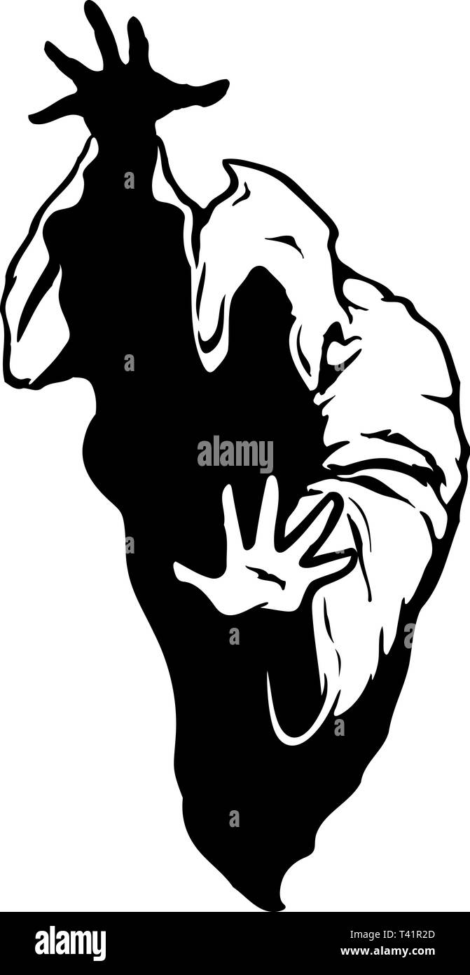 Wraith vector vectors Black and White Stock Photos & Images - Alamy