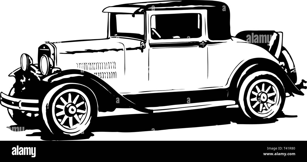 Essex vintage car Stock Vector Images - Alamy