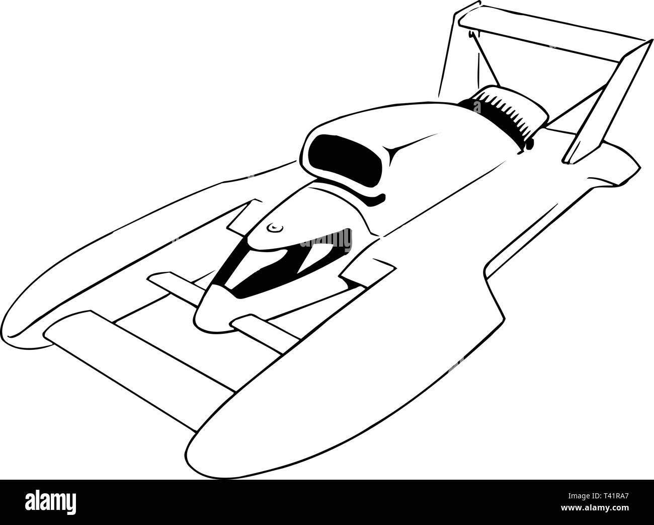 Hydroplane Stock Vector Images - Alamy