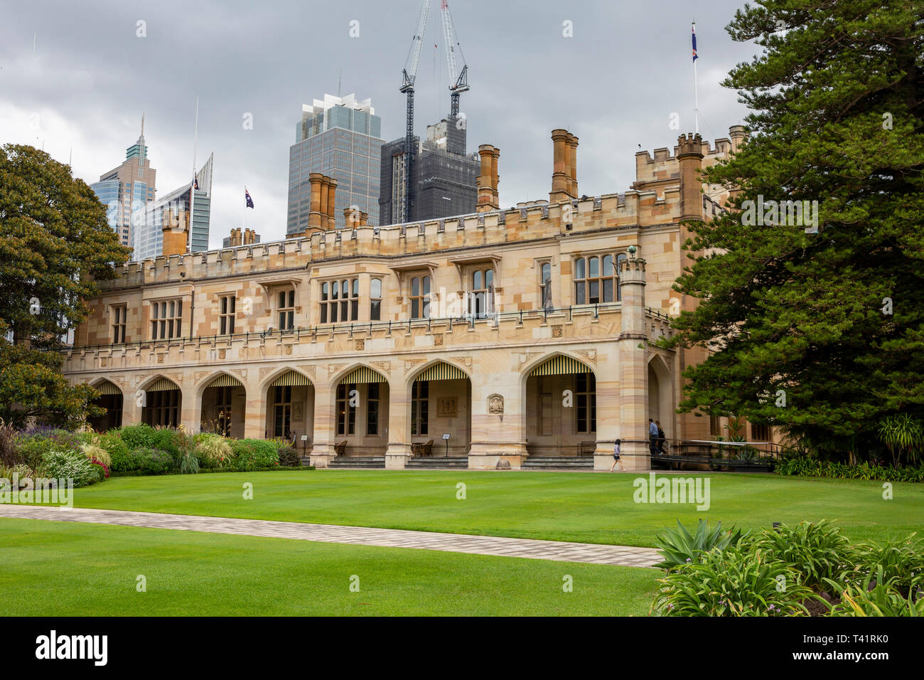 Government house in Sydney , home of the Governor General of New South ...