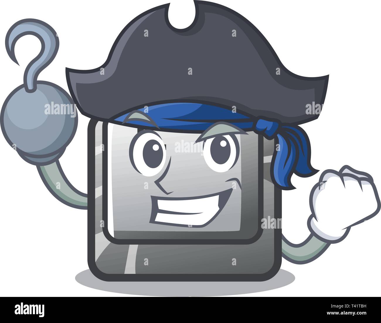 Pirate F button in the character shape Stock Vector Image & Art - Alamy