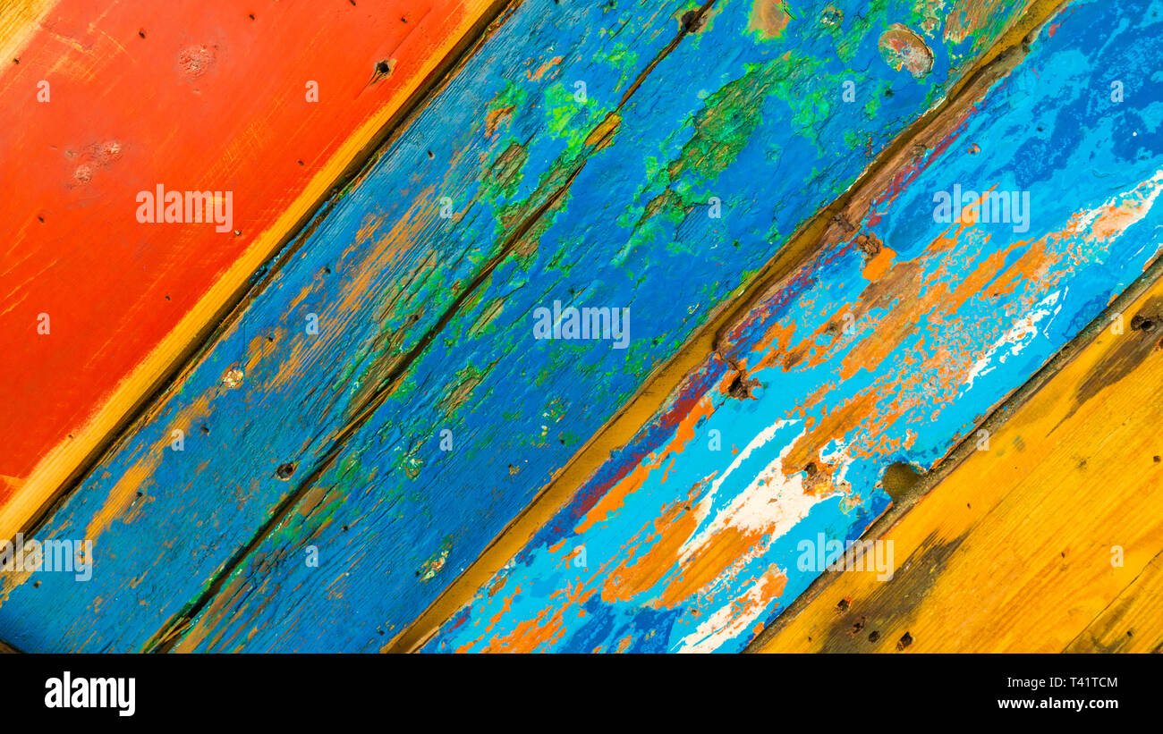 Rustic and abstract texture wooden colored background Stock Photo - Alamy