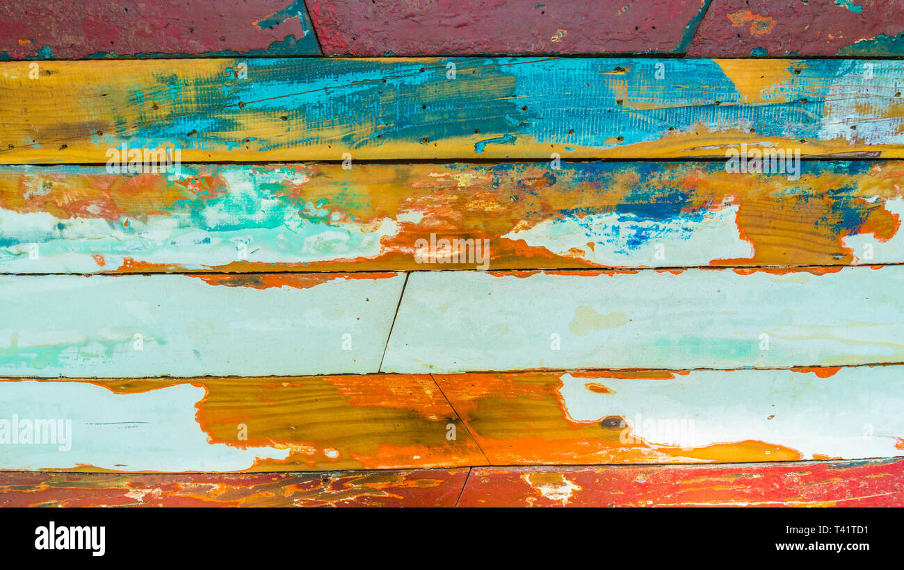 Rustic and abstract texture wooden colored background Stock Photo - Alamy