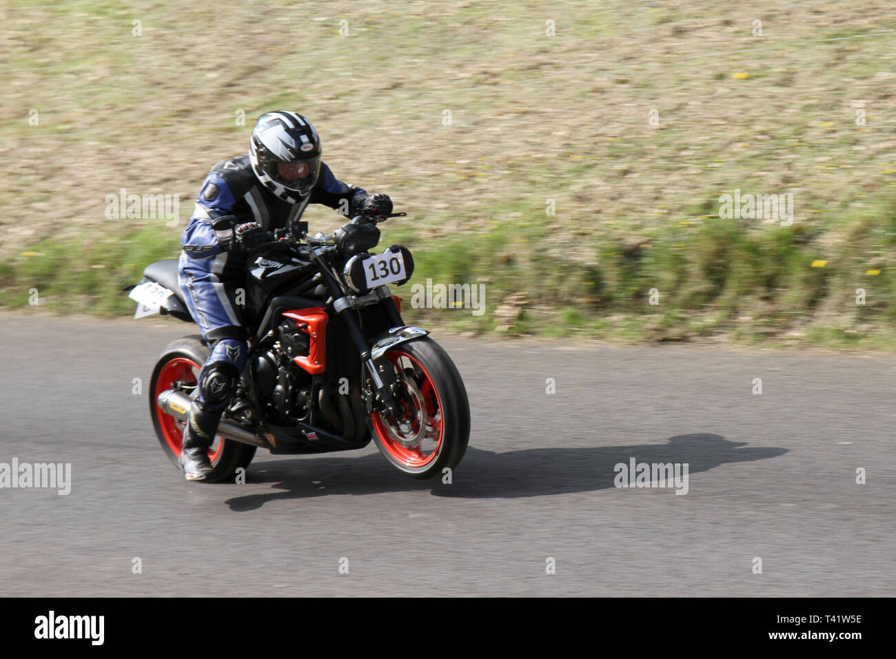 Chorley, Lancashire, UK. April, 2019. Hoghton Tower 43rd Motorcycle ...