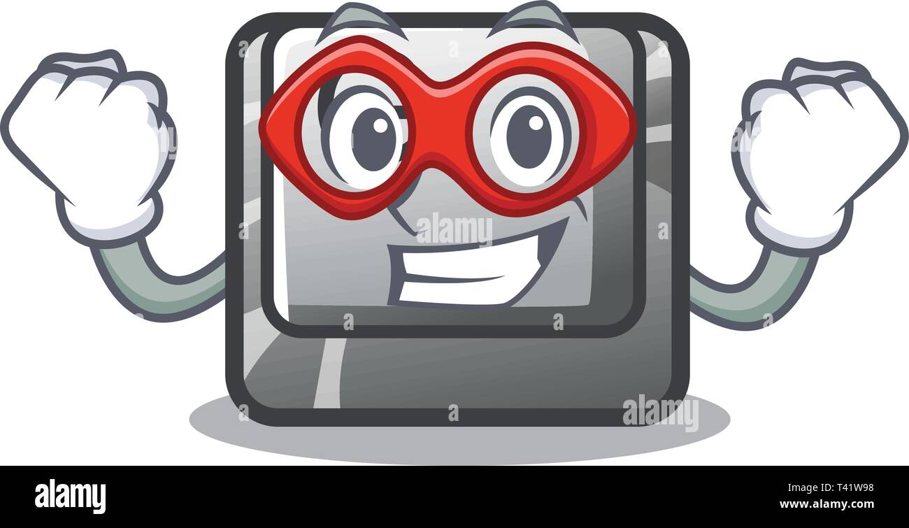 Super hero button G on a game cartoon Stock Vector Image & Art - Alamy