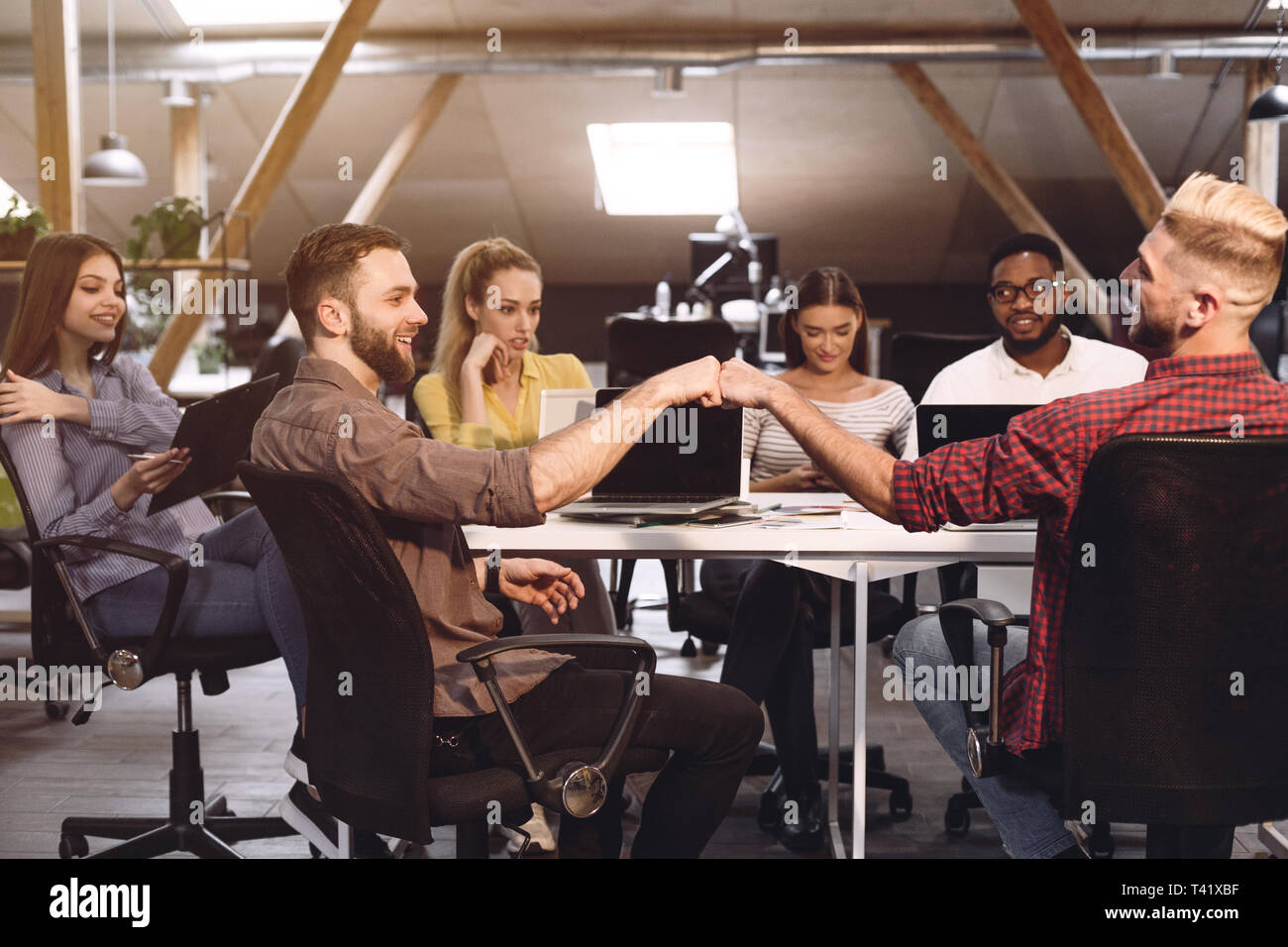 Job sharing concept hi-res stock photography and images - Alamy