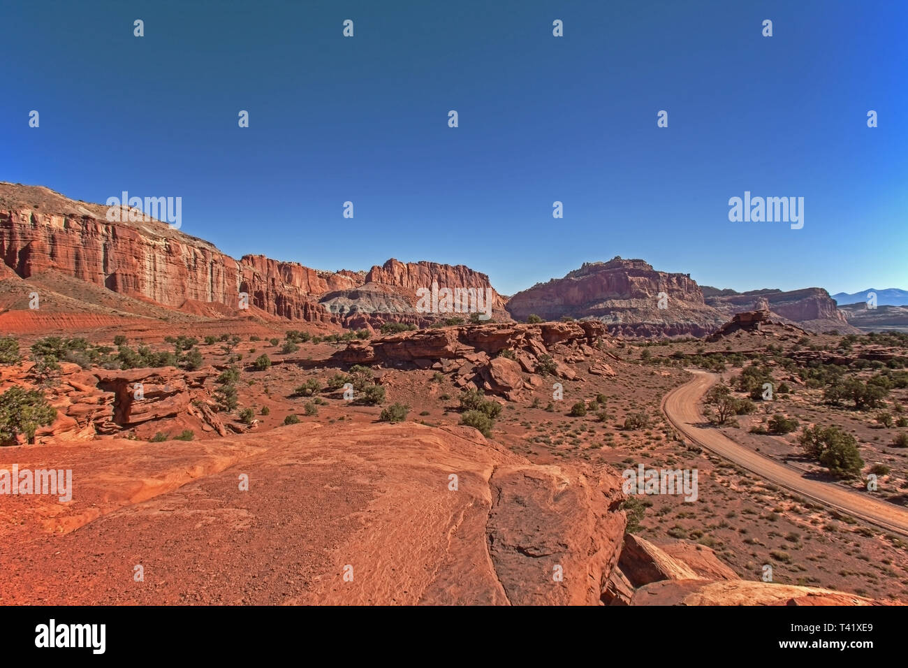 Capitol Reef View 4 Stock Photo - Alamy