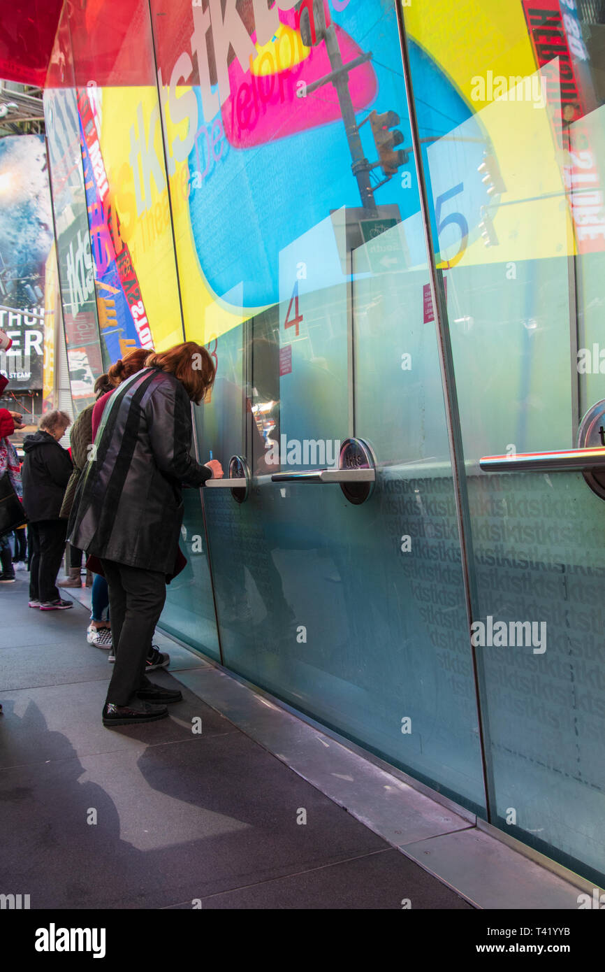Tkts Booth In Times Square High Resolution Stock Photography and Images ...