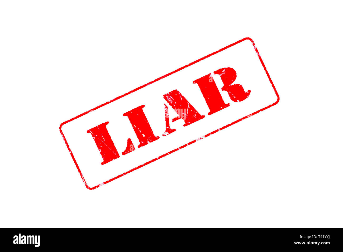 True stamp rectangular stamp Cut Out Stock Images & Pictures - Alamy