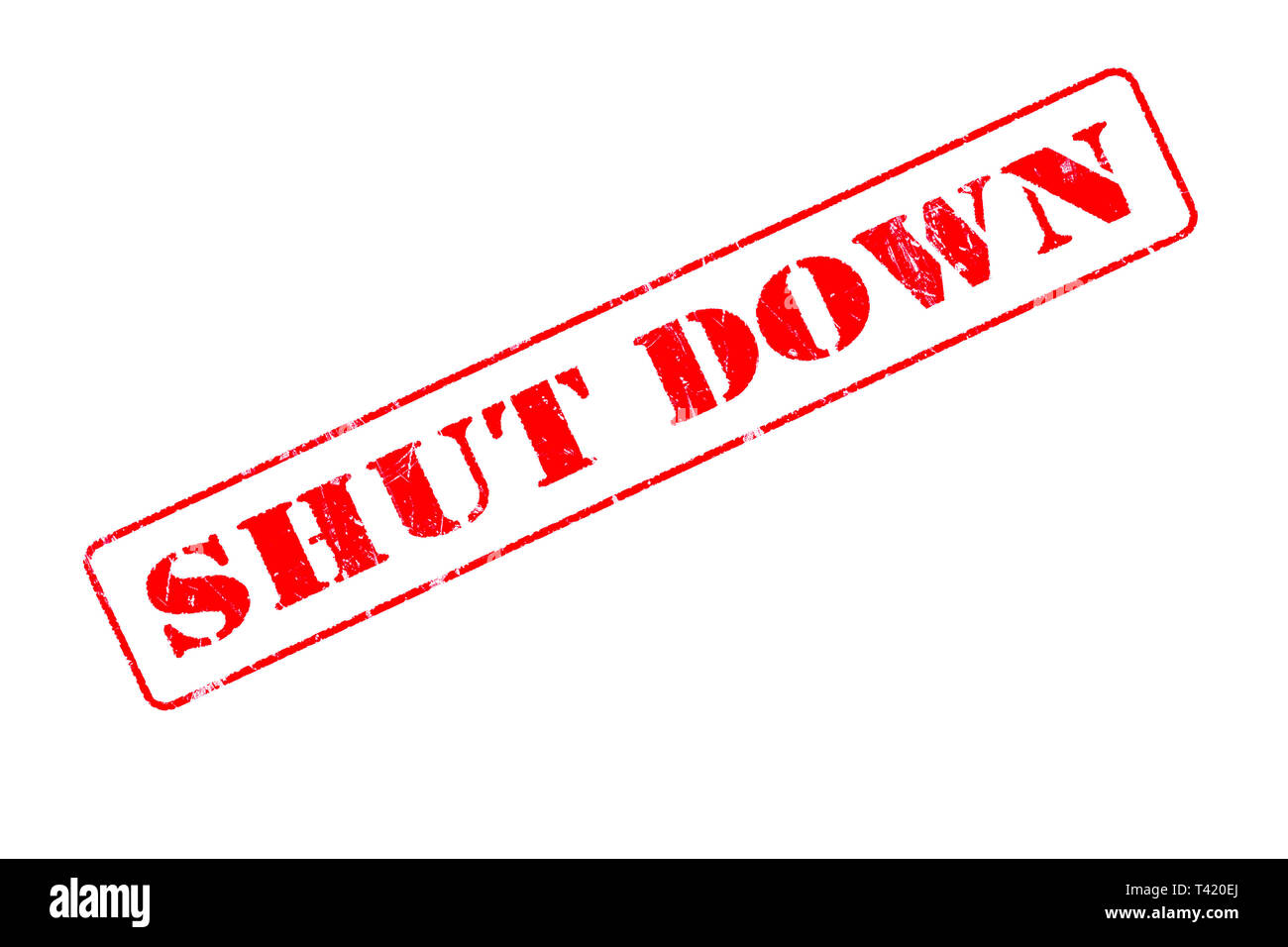 Stopped concept Cut Out Stock Images & Pictures - Alamy