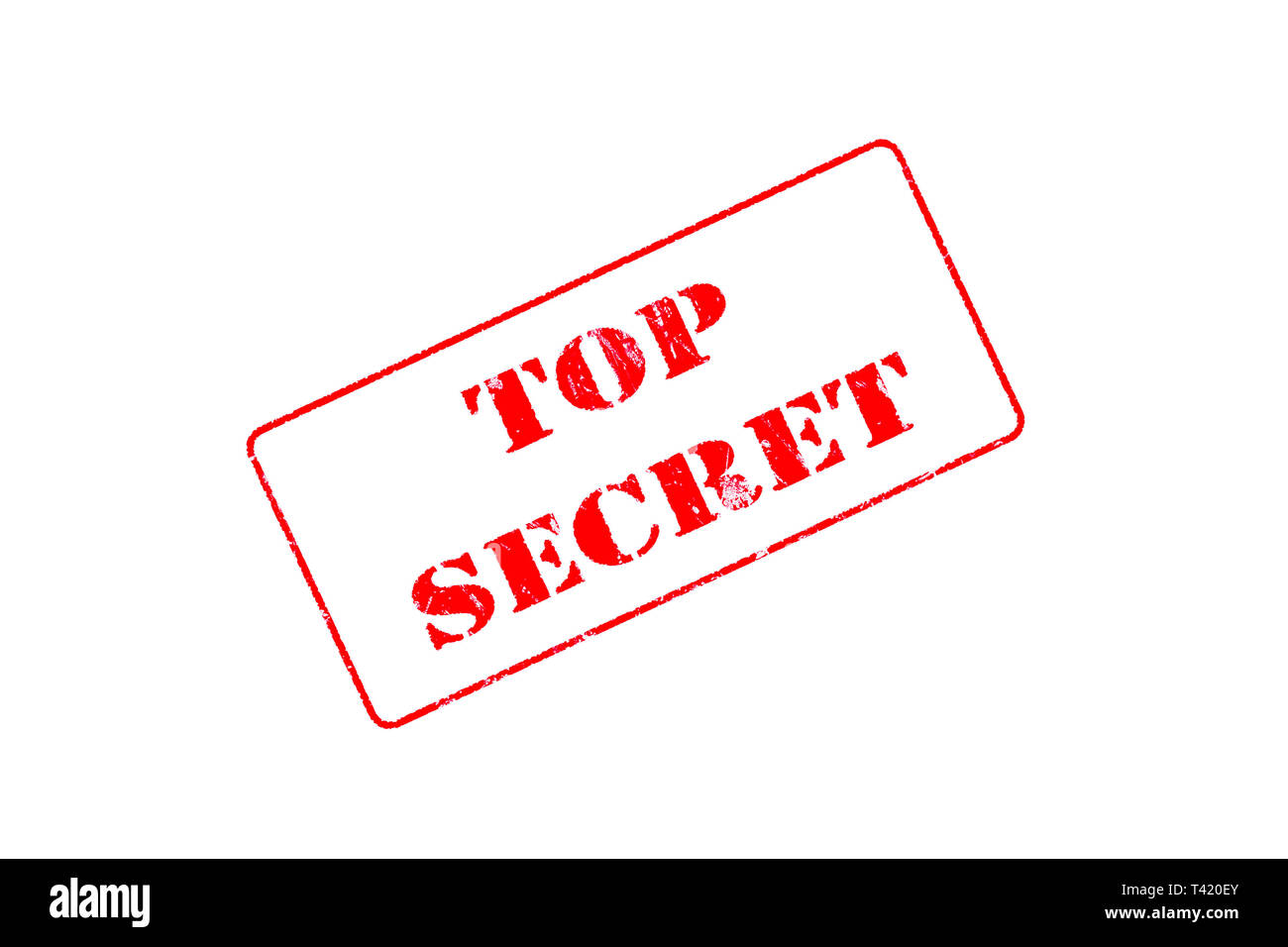 Rubber stamp top secret hi-res stock photography and images - Alamy