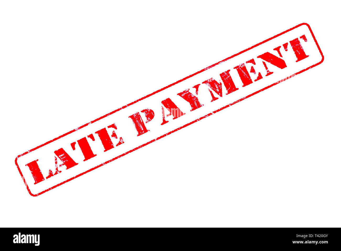 Late payment hi-res stock photography and images - Alamy