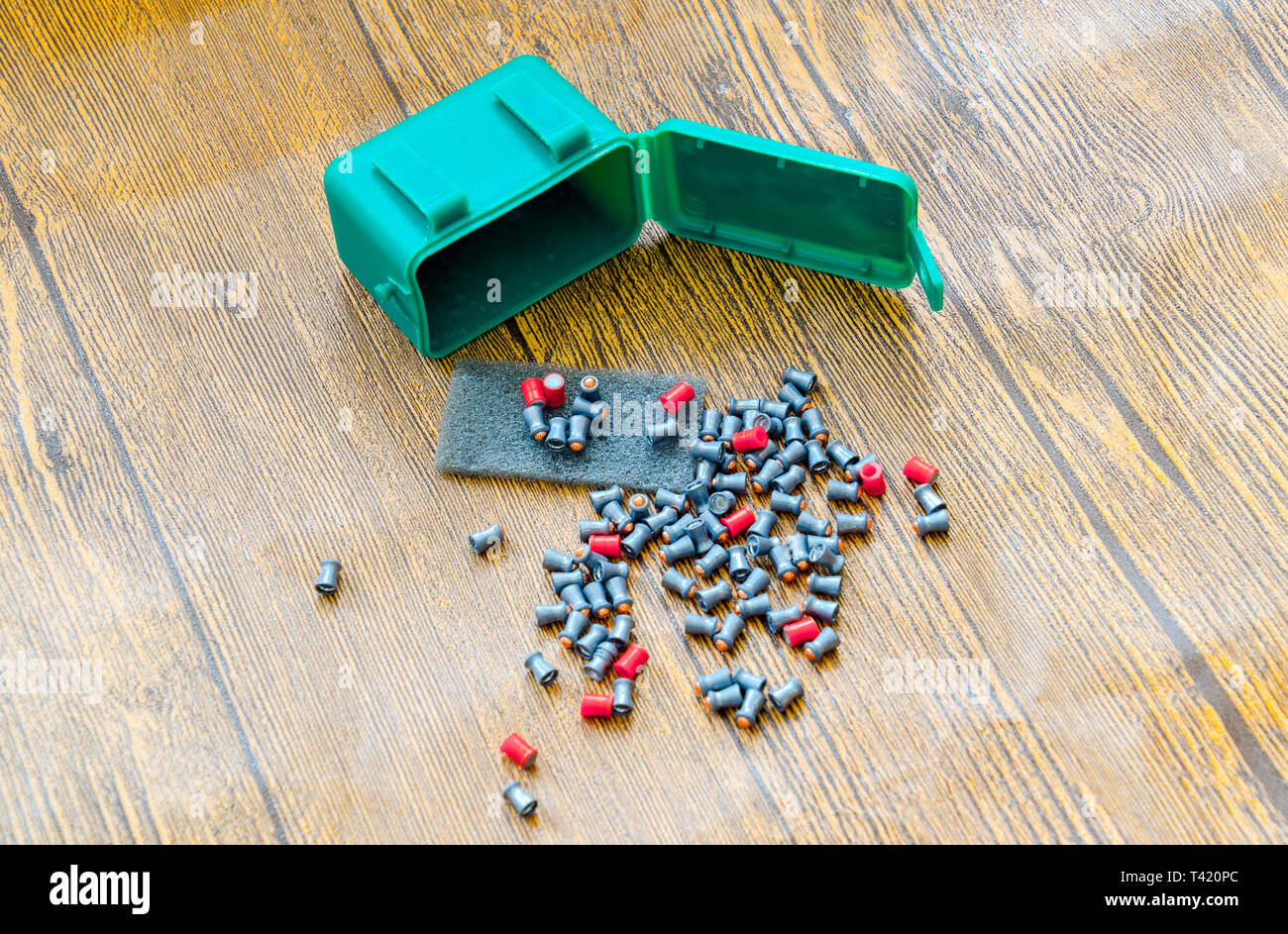 Lead bullets for pneumatic weapons. Bullets of caliber 4.5 mm Stock ...