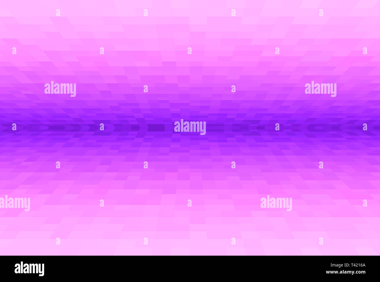 Abstract violet and pink gradient background. Texture with pixel square ...